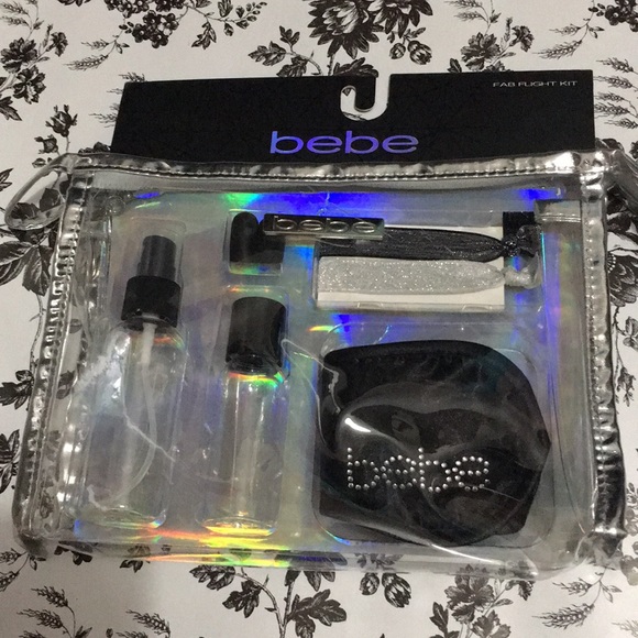 bebe | Makeup | New Bebe Fab Flight Travel Kit Set | Poshmark